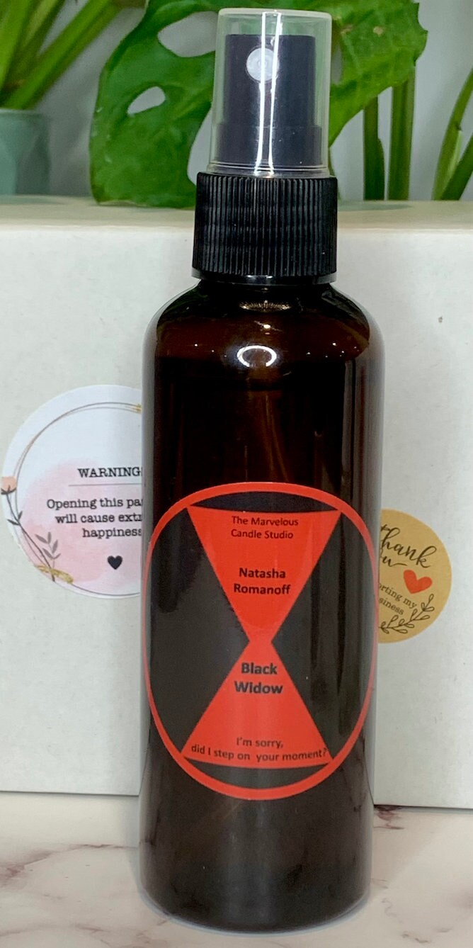 Natasha Romanoff/black Widow Roll-on Perfume and Room Fragrance Spray ...