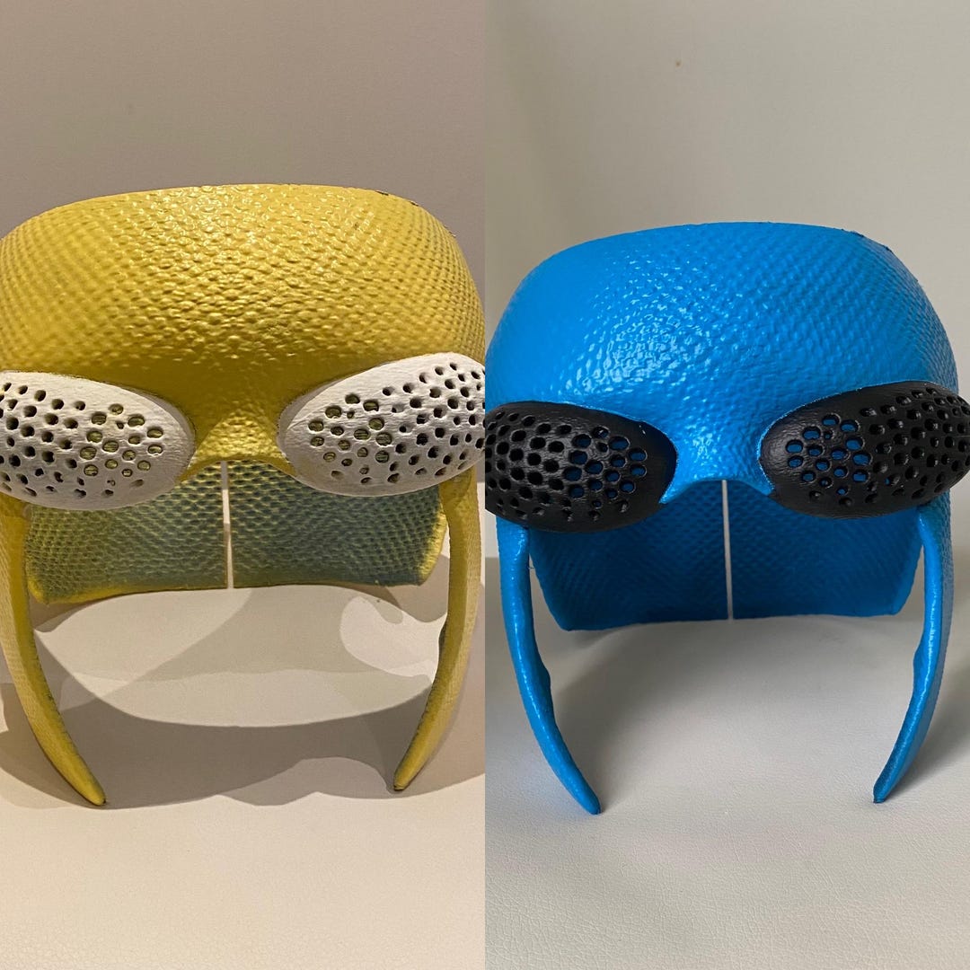 3D Printed Invincible Face Shell - Etsy