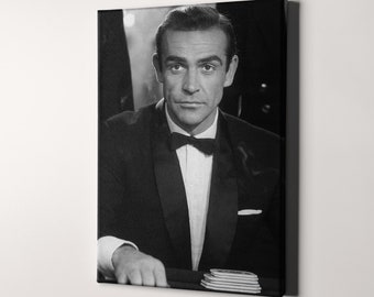 James Bond Canvas Art - Etsy
