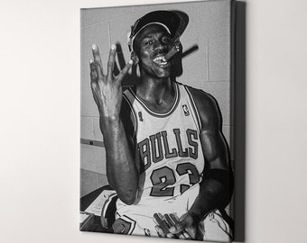 Michael Jordan Three Peat - Etsy
