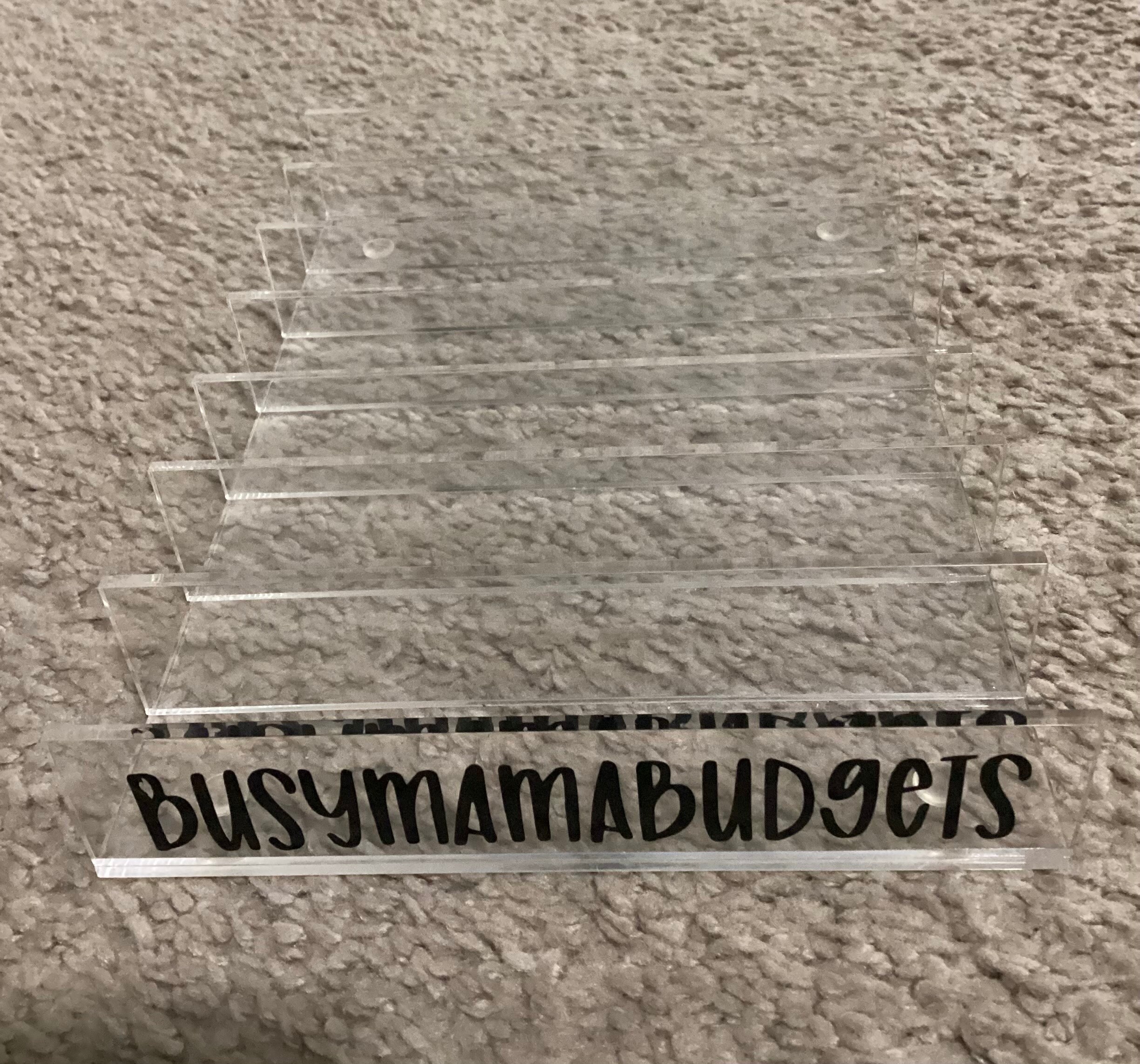 Cash Acrylic Tray 7 Slots - Etsy