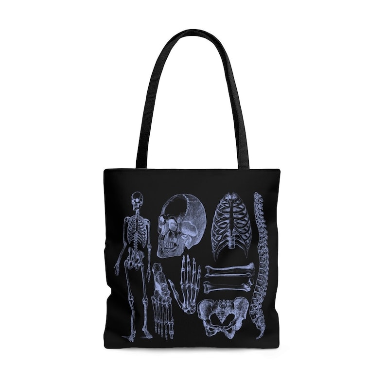 Anatomy Tote Bag Xray Tote Bag Radiology Tote Bag RAD Tech Gift Nurse ...
