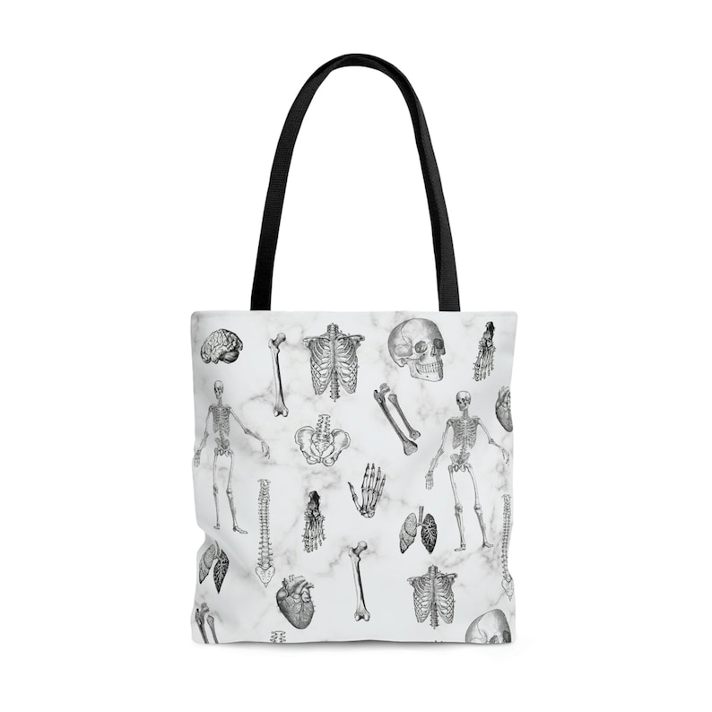 Anatomy Tote Bag/ X-ray Tech Tote Bag/ Radiology Tote Bag/ RAD Tech ...