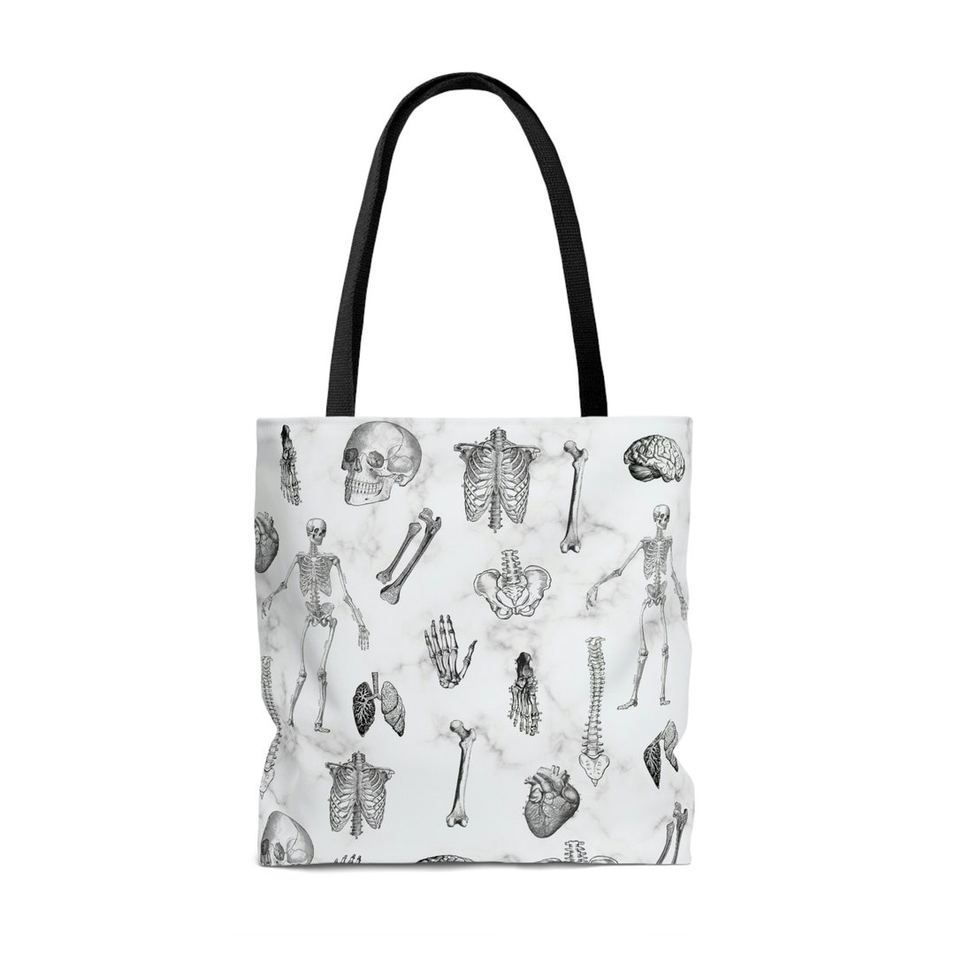 Anatomy Tote Bag/ X-ray Tech Tote Bag/ Radiology Tote Bag/ RAD Tech ...