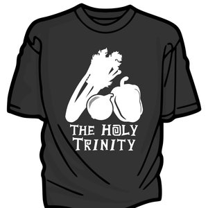 Cajun Holy Trinity SVG PNG Instant Download Black and White High Quality for Cricut Silhouette ...