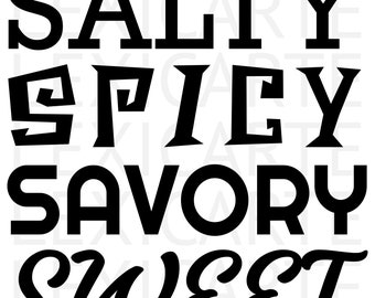 Spicy Pepper SVG PNG Instant Download Black and White High Quality for ...