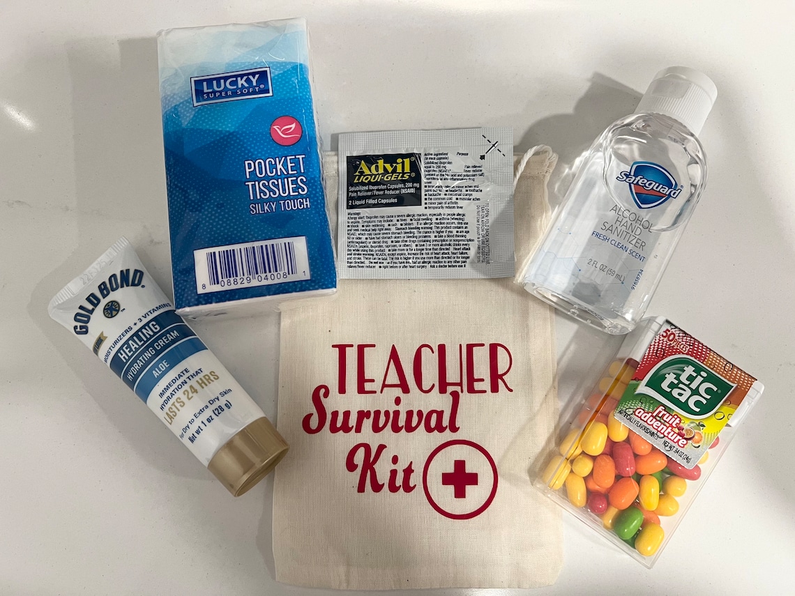Teacher Survival Kit - Etsy