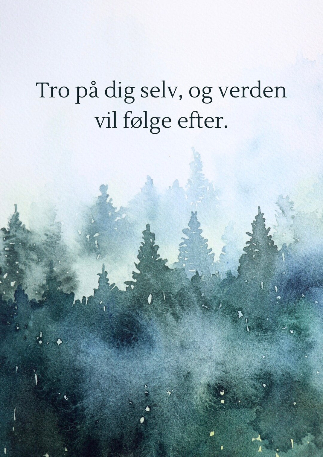 Inspirational Danish Quotes - A4 and A5 Digital Prints (PDF and PNG ...