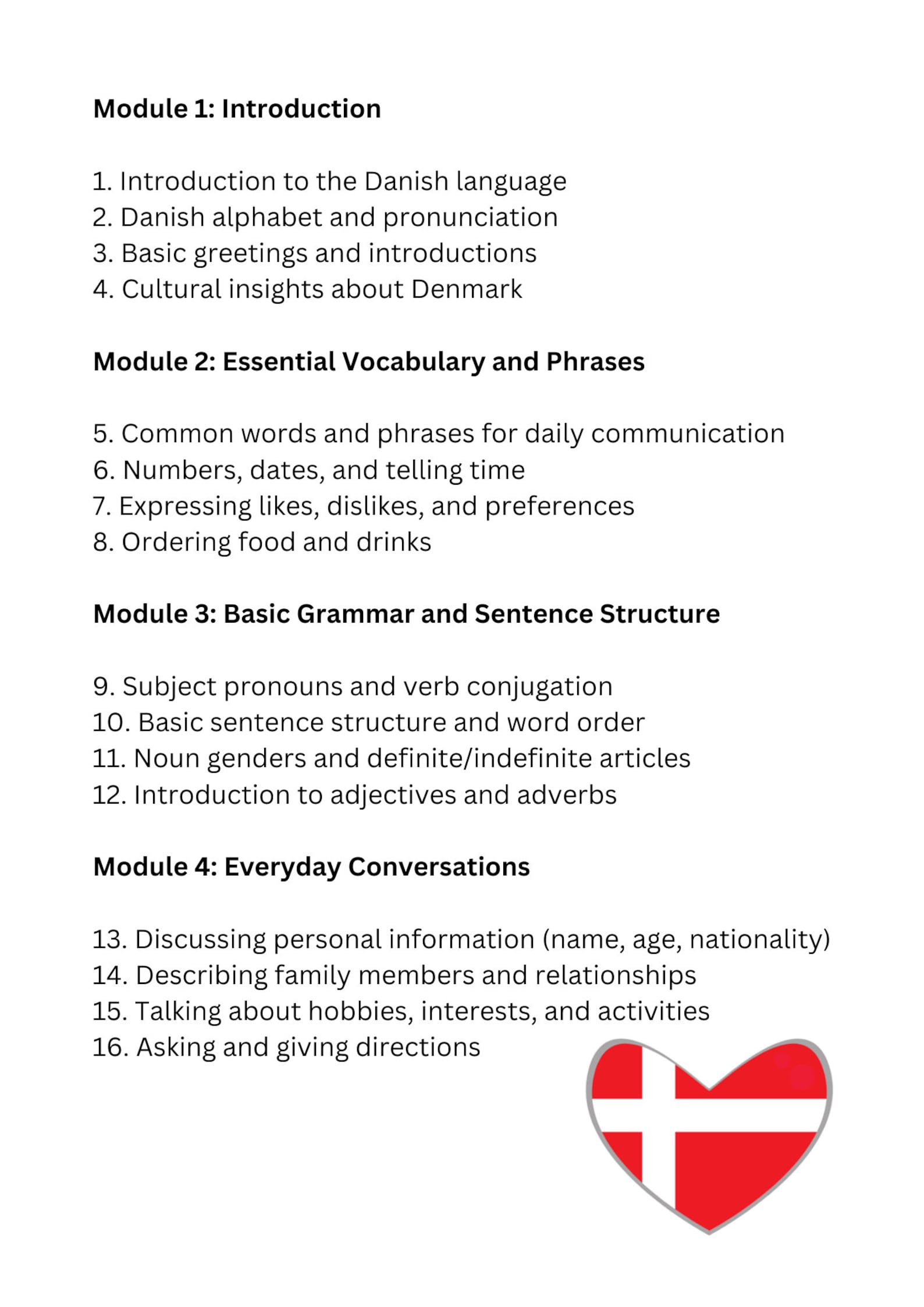 Danish Language Course for Beginners - Learn Danish Easily! - Lær Dansk ...