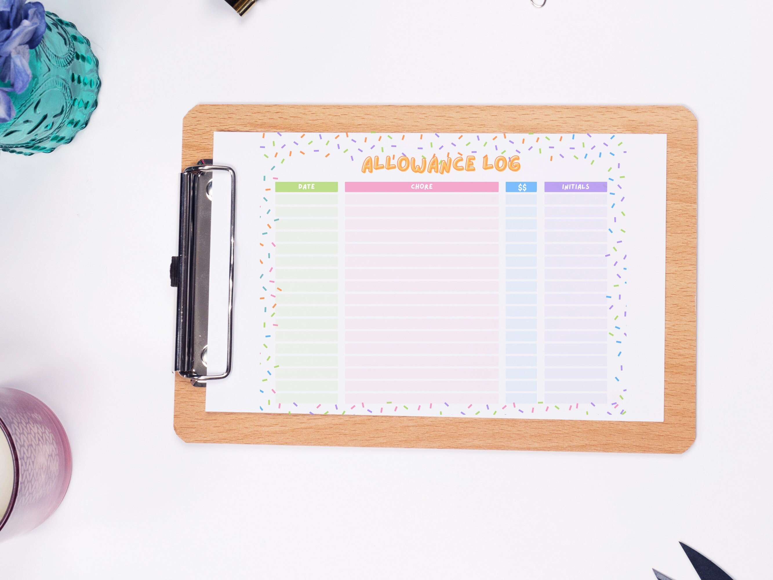 Responsibility Chart, Kids Planner, Kids Daily Routine, Printable ...