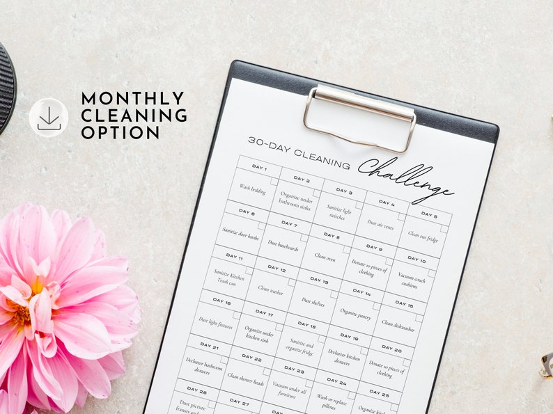 Cleaning Schedule, Weekly Cleaning, Cleaning Checklist, Cleaning List ...