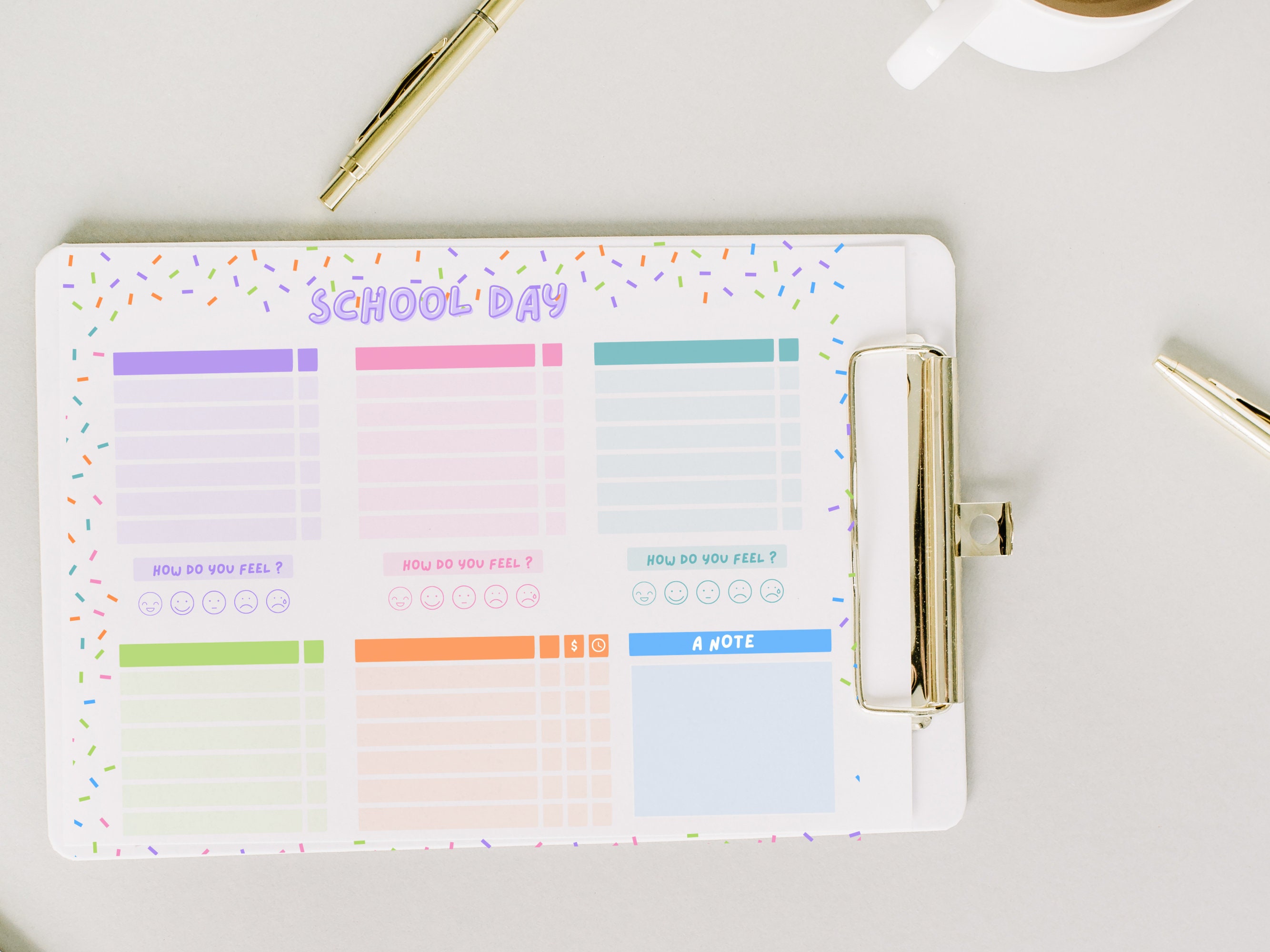 Responsibility Chart, Kids Planner, Kids Daily Routine, Printable ...