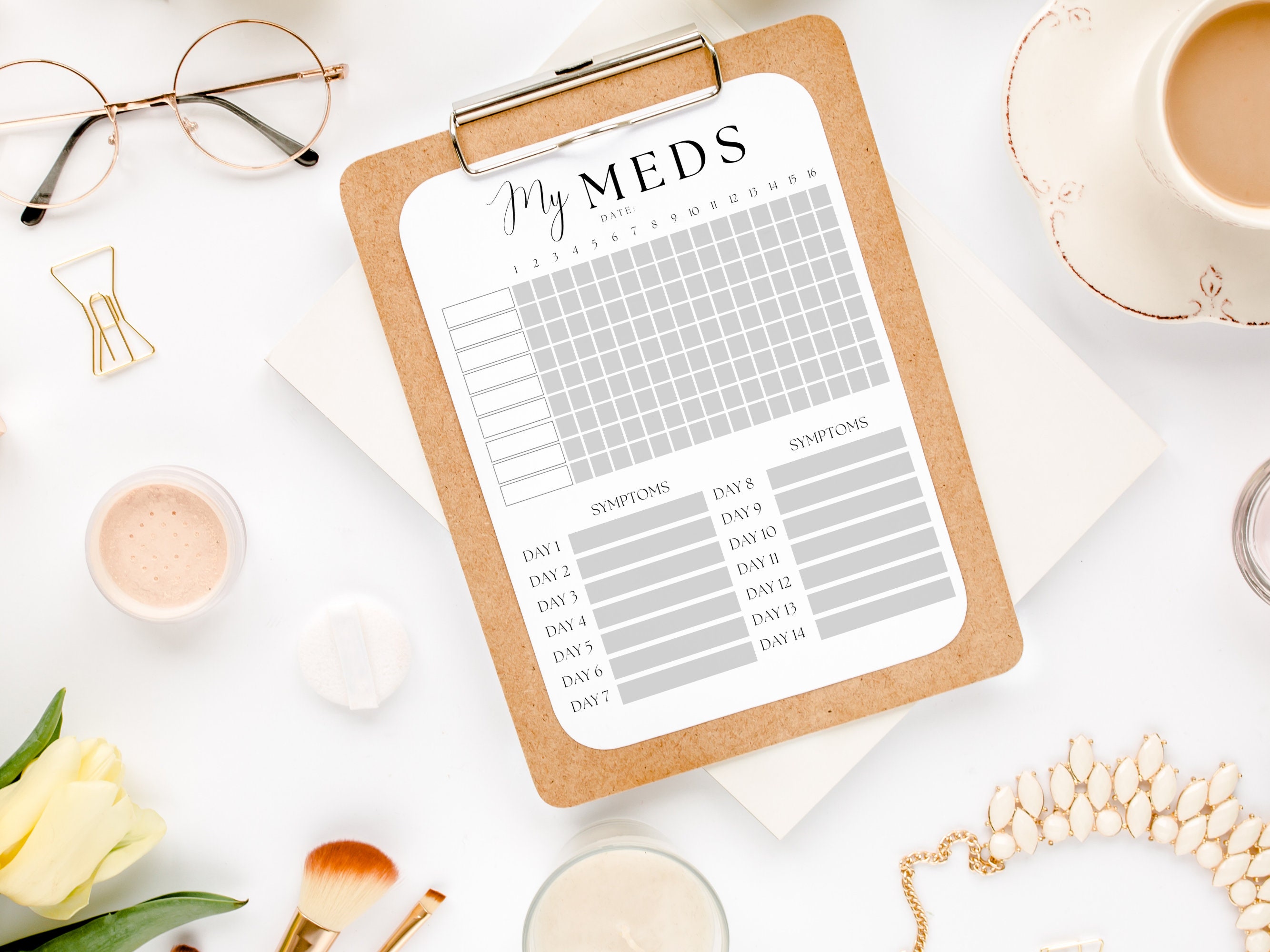 Medication Tracker, IVF, Medication Log, IVF Planner Bundle, Fertility ...