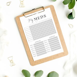 Medication Tracker, IVF, Medication Log, IVF Planner Bundle, Fertility ...
