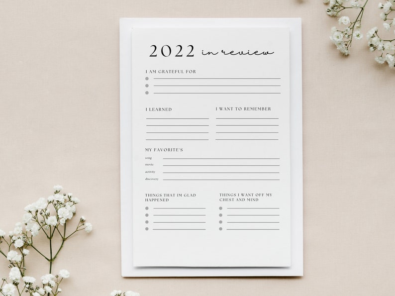 New Years Resolution Printable, Goal Setting Planner, Goals Year ...