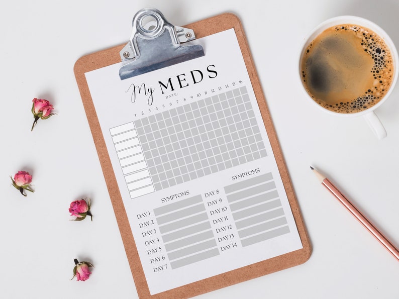 Medication Tracker, IVF, Medication Log, IVF Planner Bundle, Fertility ...