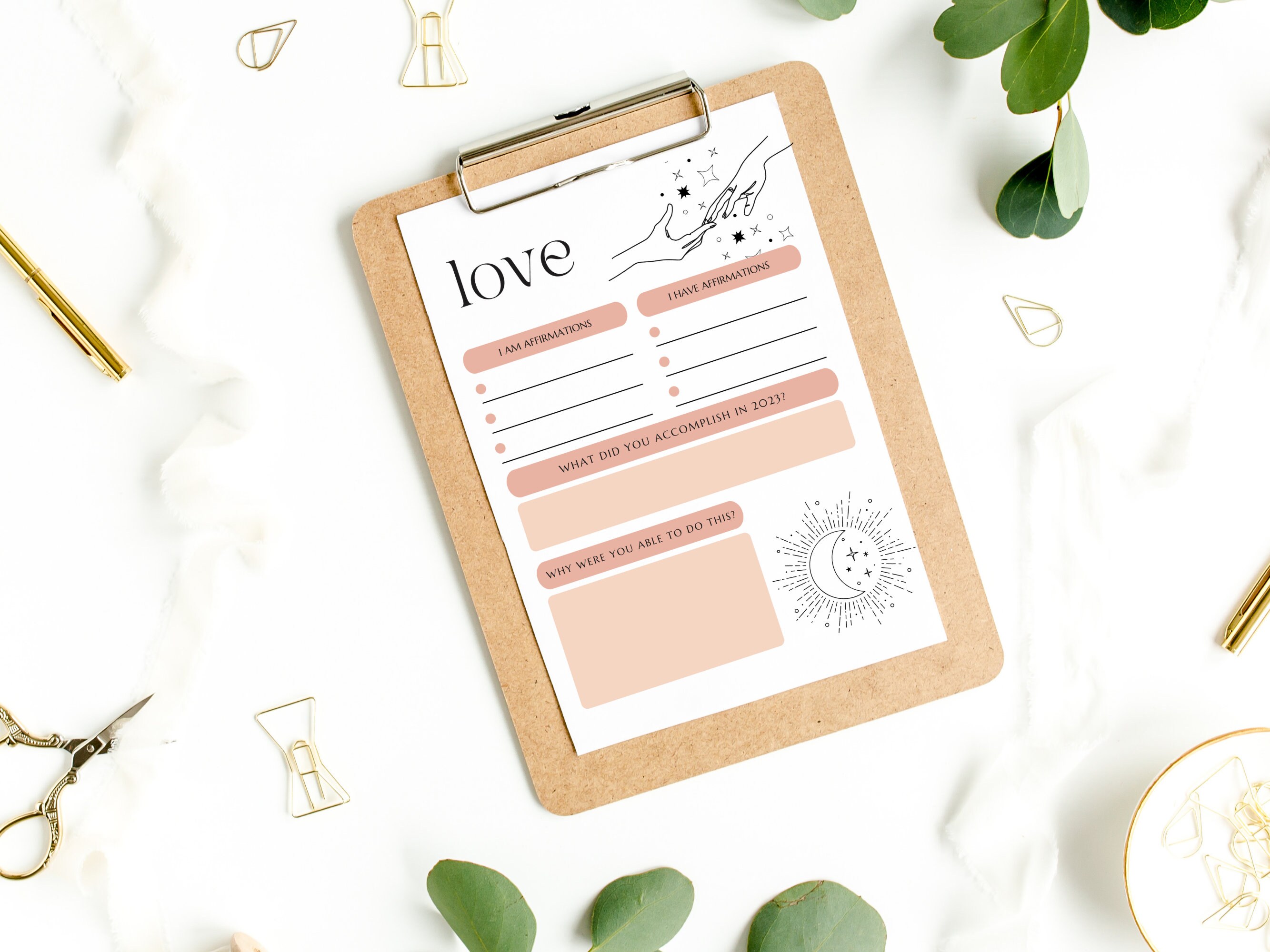 Law of Attraction Planner, Goals Year, Manifestation Journal, Vision ...