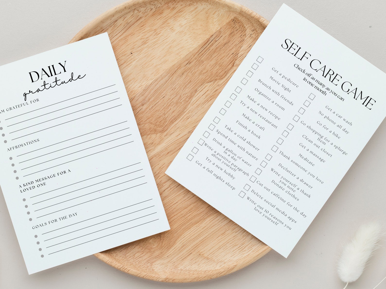 Self Care Digital Planner, Goals Year, Period Tracker, Weekly Habit ...