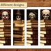 Horror Printable Bookmarks, Horror Gifts, Spooky Bookmarks, Witch ...