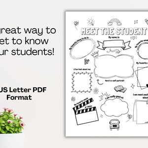 Editable Meet the Teacher, Get to Know Teacher, Meet the Teacher ...