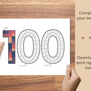 100 Mile Challenge Fitness Tracker | Goal Tracker | Exercise Tracker ...