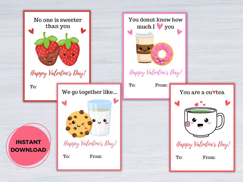 Kids Valentine's Day Cards Valentine's for Kids Class Boy Valentines ...
