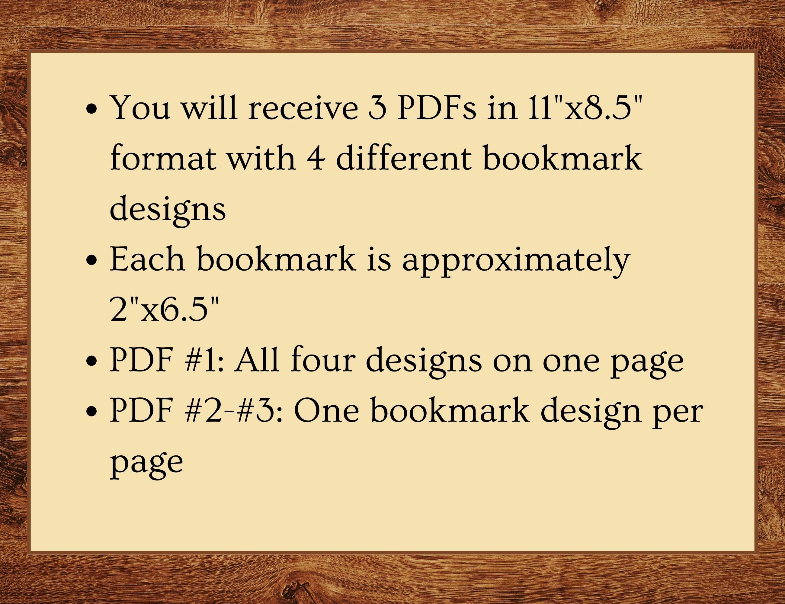 Horror Printable Bookmarks, Horror Gifts, Spooky Bookmarks, Witch ...