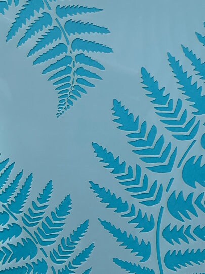 Fern Leaf Stencil one Lifelong Love. for - Etsy