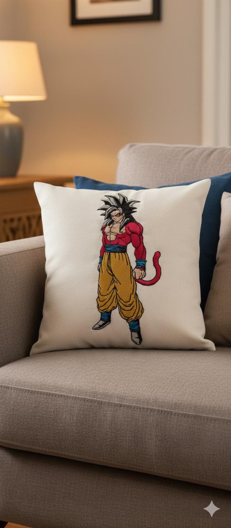 Goku Super Saiyan Digital File - Machine Embroidery Design (creative ...
