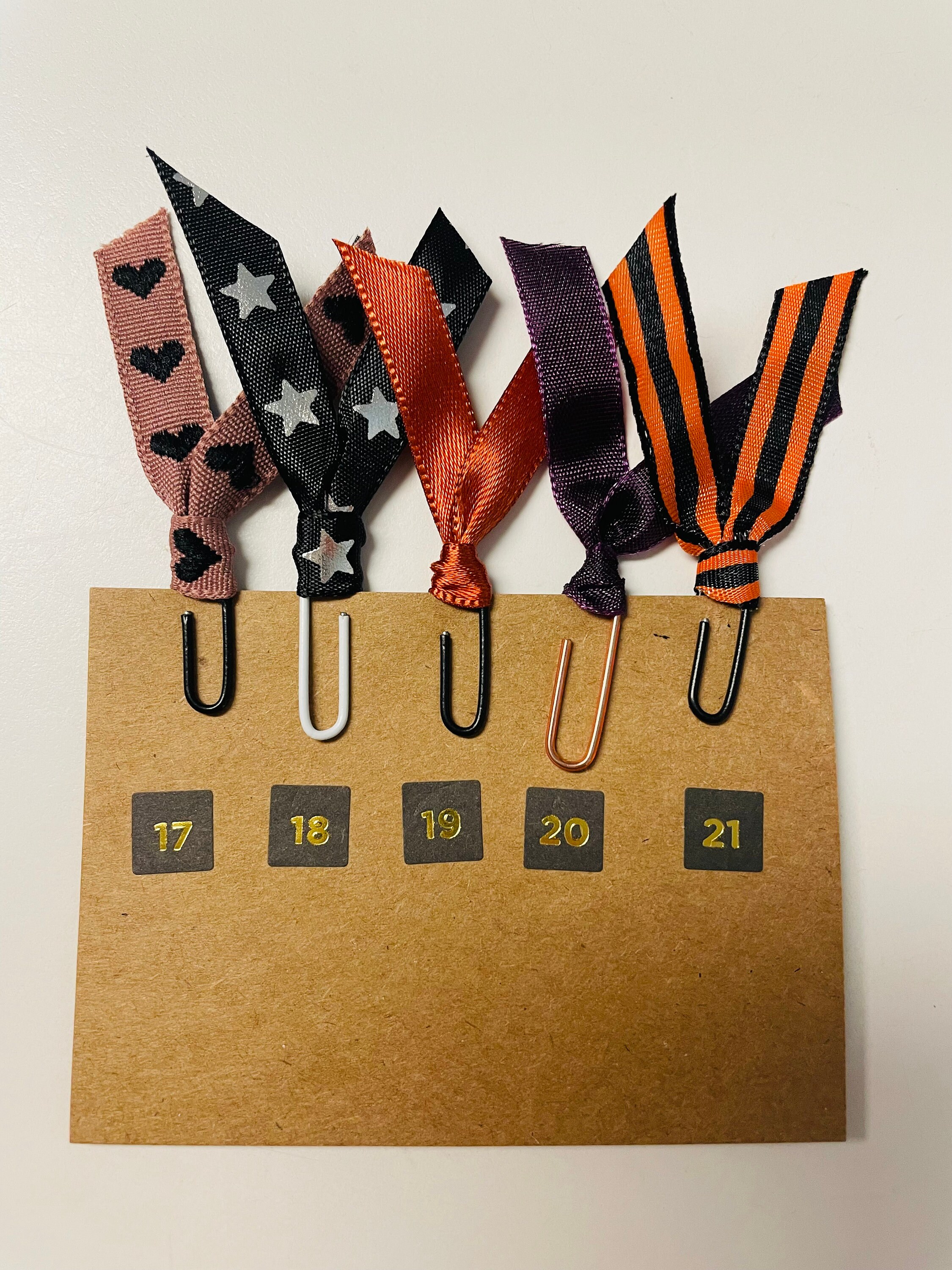Ribbon Paper Clip, Gifts, Teacher, Bookmark, Planner, Journaling - Etsy