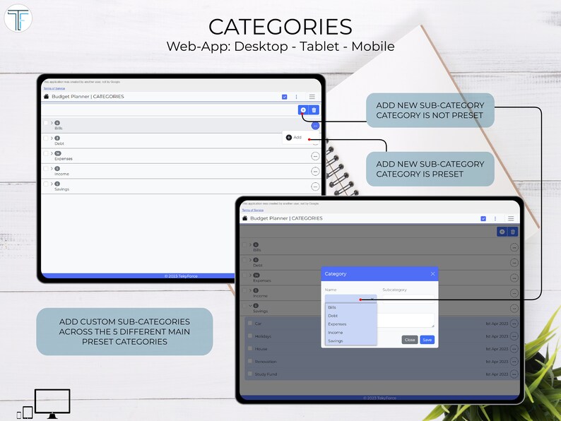 Monthly Budget Planner Google Web-app Budget Template Financial Planner ...