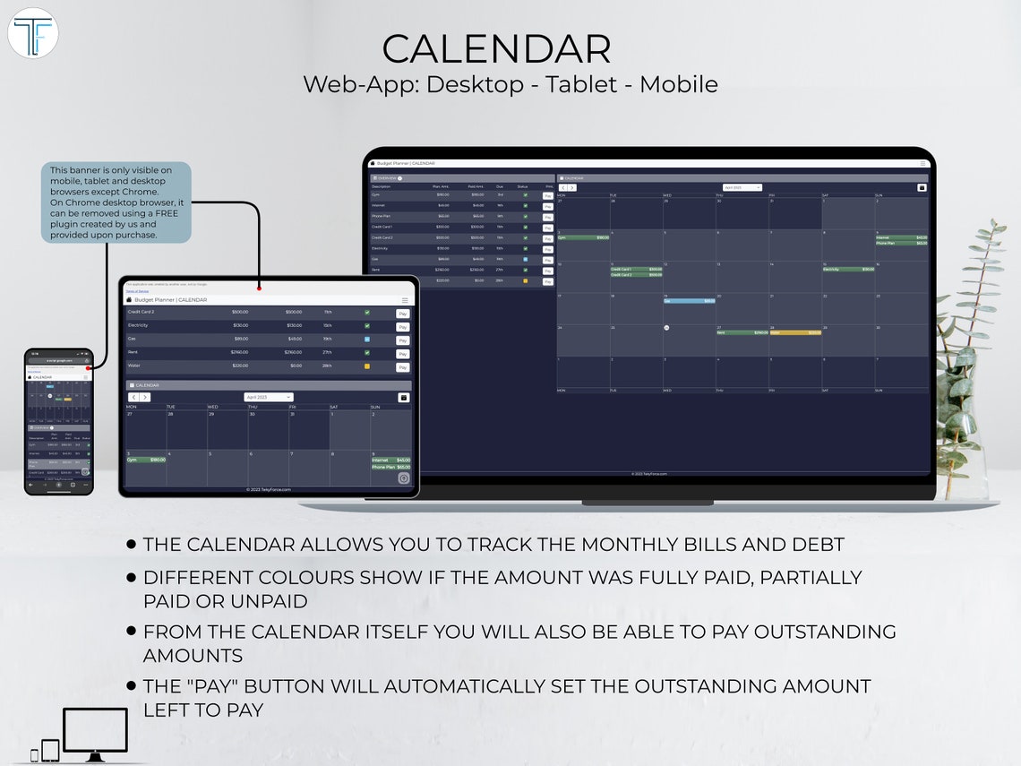Annual Budget Planner Spreadsheet Template Planner Digital Download ...