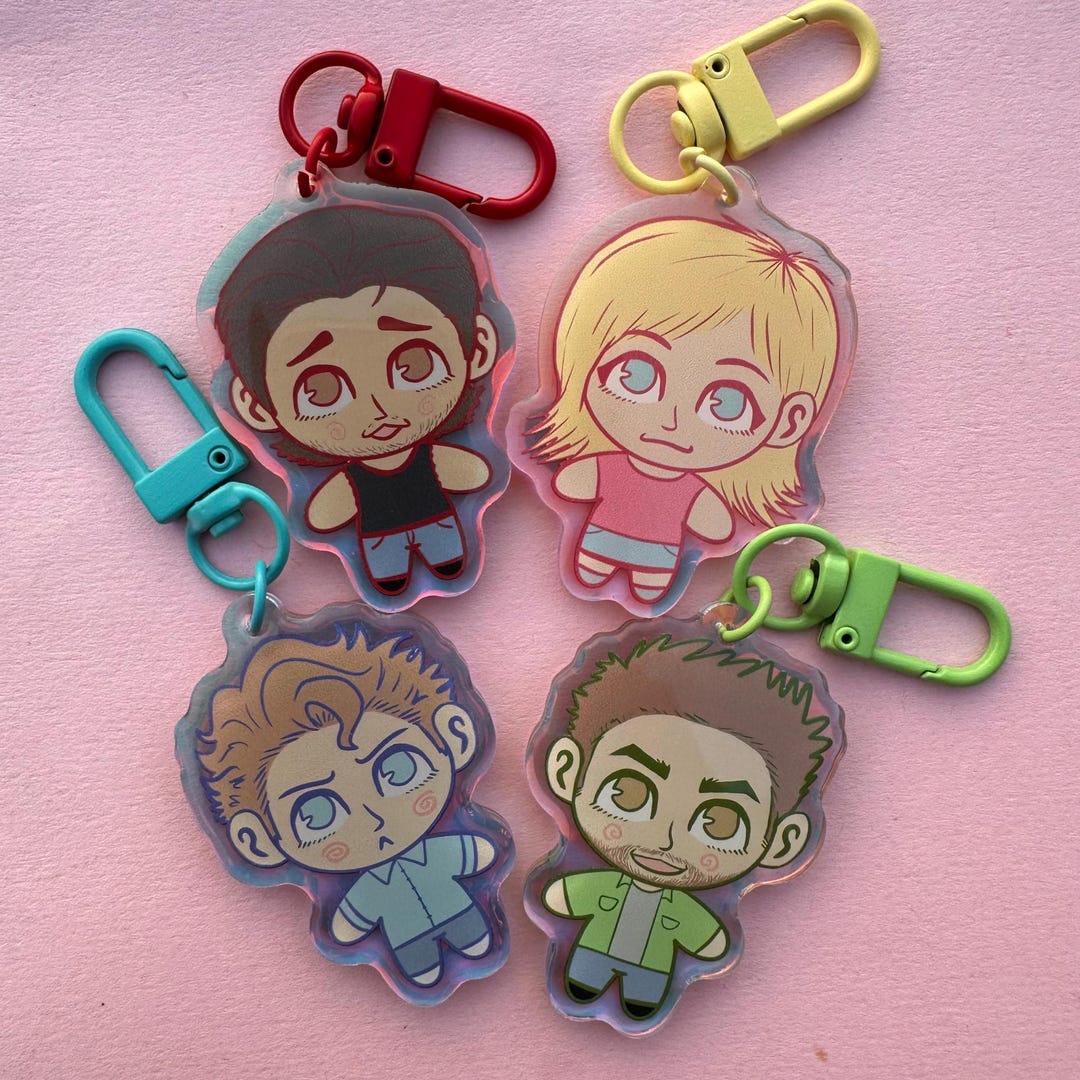 IASIP Inspired Gummy Charms — Charlie, Mac, Dennis, Dee - Etsy