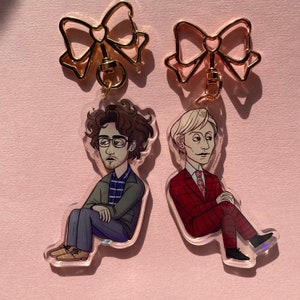 Hannibal Lecter & Will Graham Inspired Acrylic Charms Keychains ...