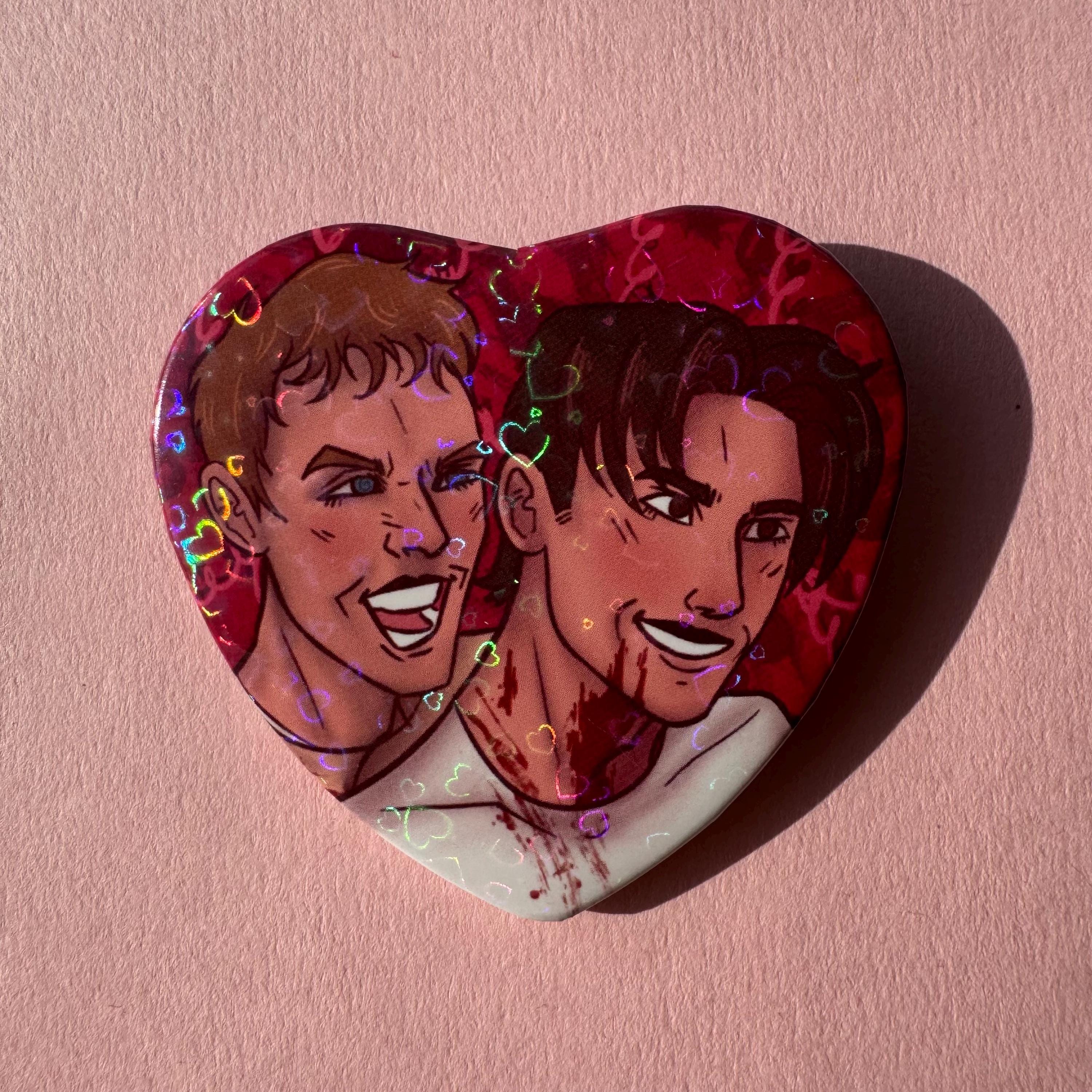 Horror Couple Pin Badges —herbert X Dan, Needy X Jennifer, Maren X Lee ...