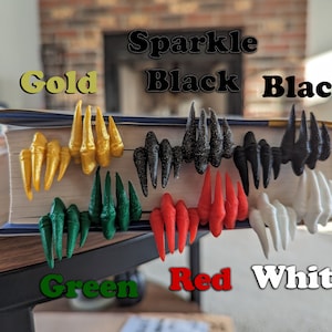 Scary Claws Bookmark - Etsy