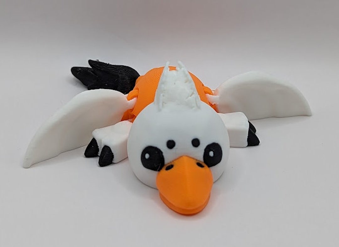 Grace the Gryphon Cute Fidget Toy | Desk Decoration | Articulated - Etsy