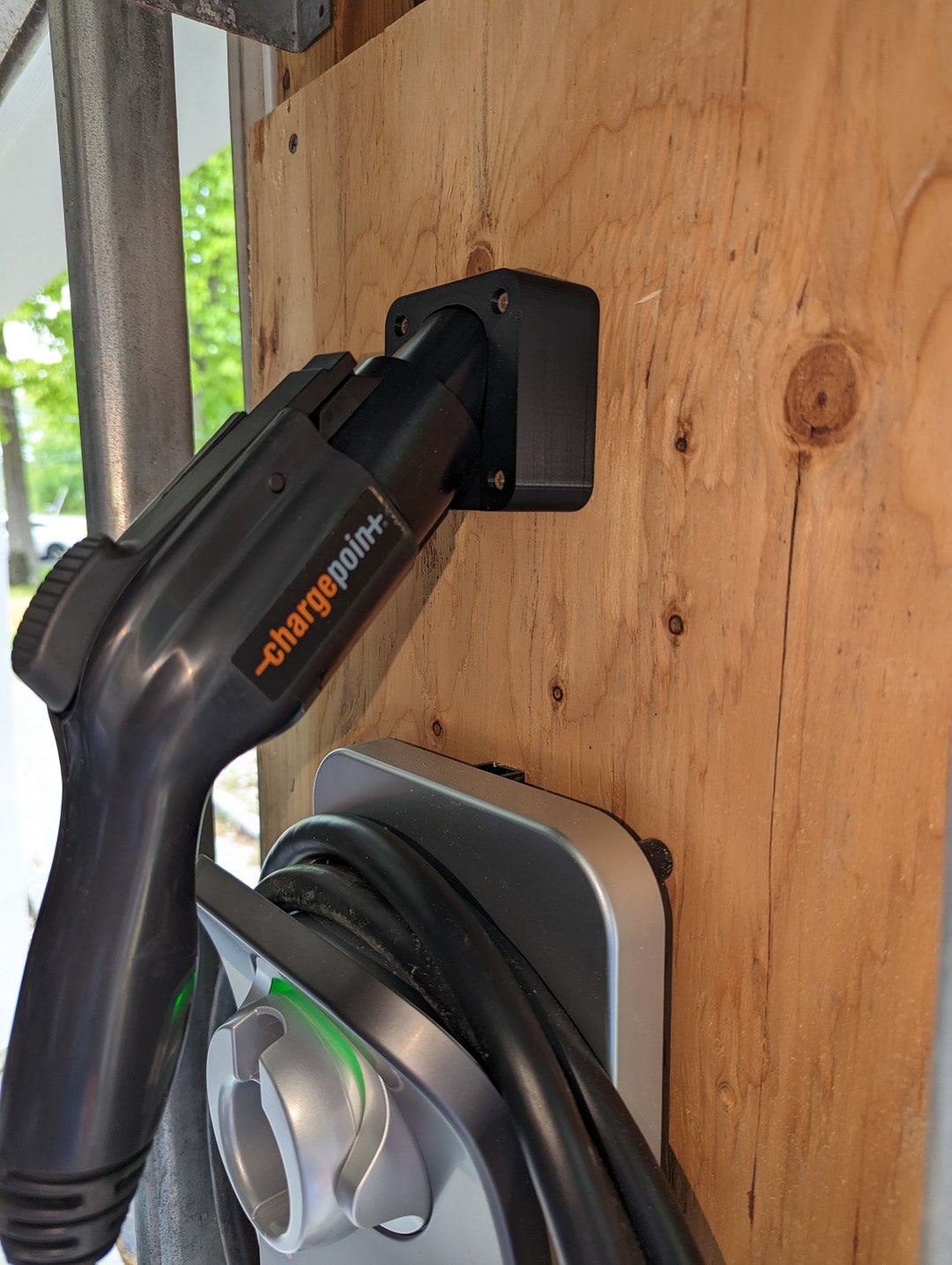 Tesla J1772 Adapter EV Charger Plug Wall Mount | EV Connector Socket - Etsy