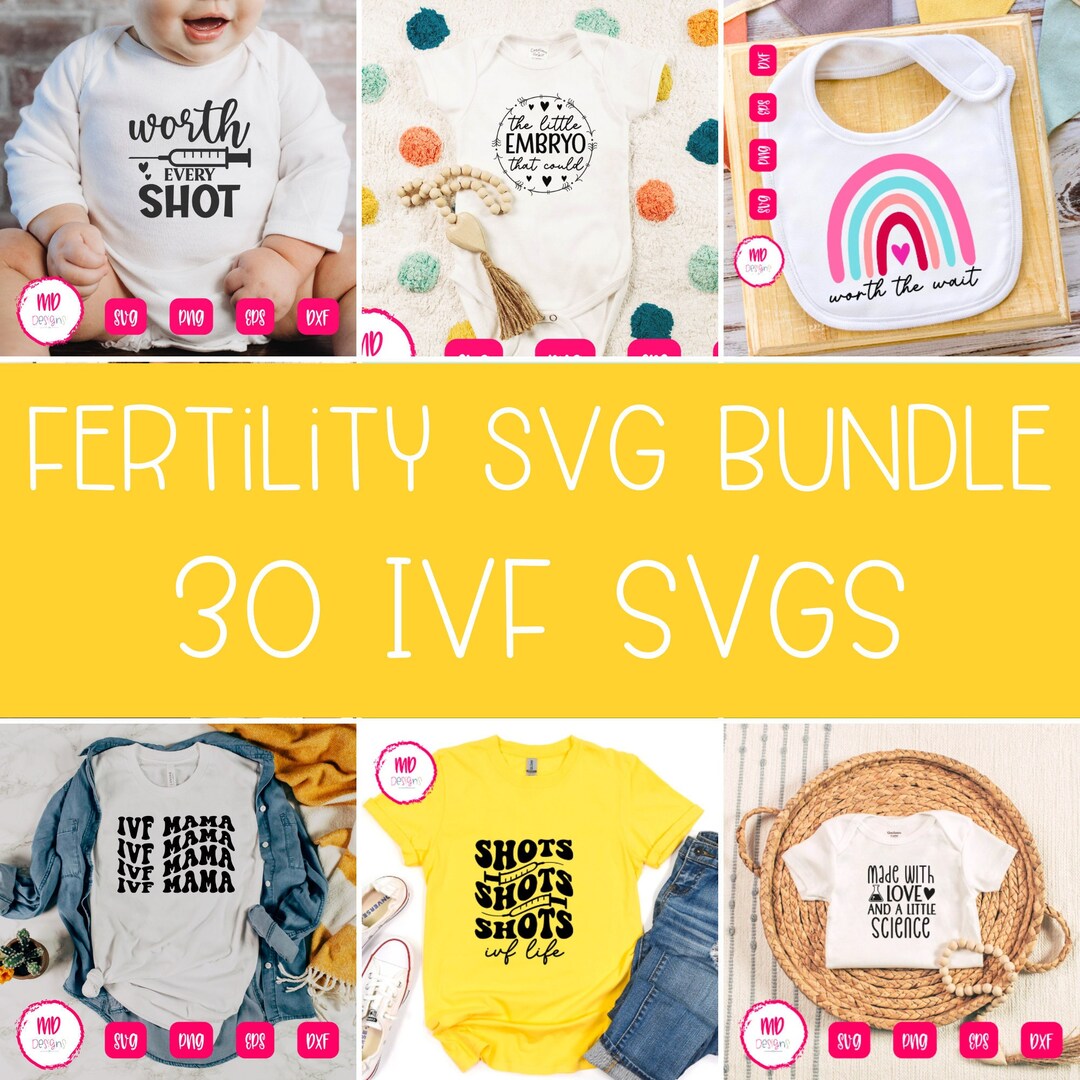 IVF SVG Bundle, Mom to Be Svgs, Transfer Day, Digital Download - Etsy
