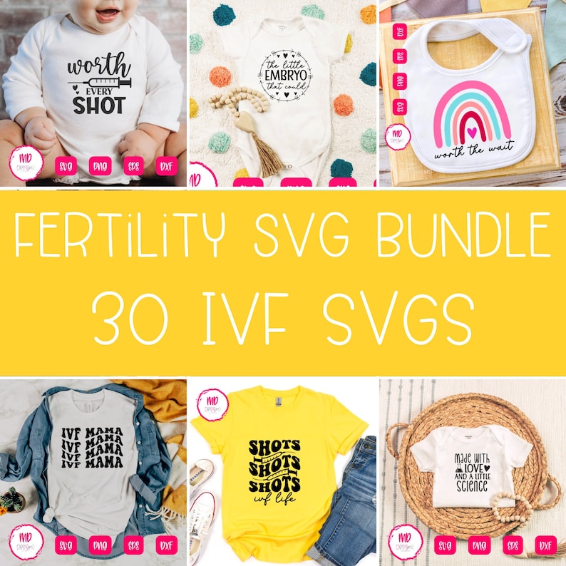 IVF SVG Bundle, Mom to Be Svgs, Transfer Day, Digital Download - Etsy
