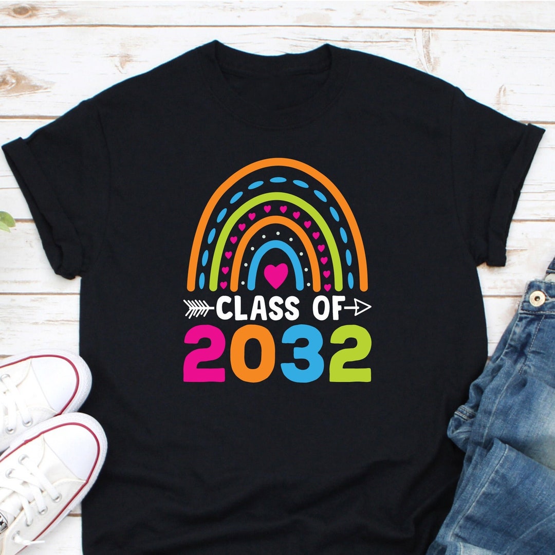 Class of 2032 Shirt, Graduation 2032 Shirt, Gift for Graduated, Senior ...