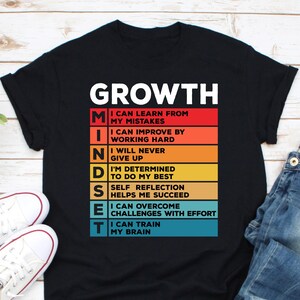Growth Mindset Definition Shirt, Keep Growing Learning Shirt, School ...