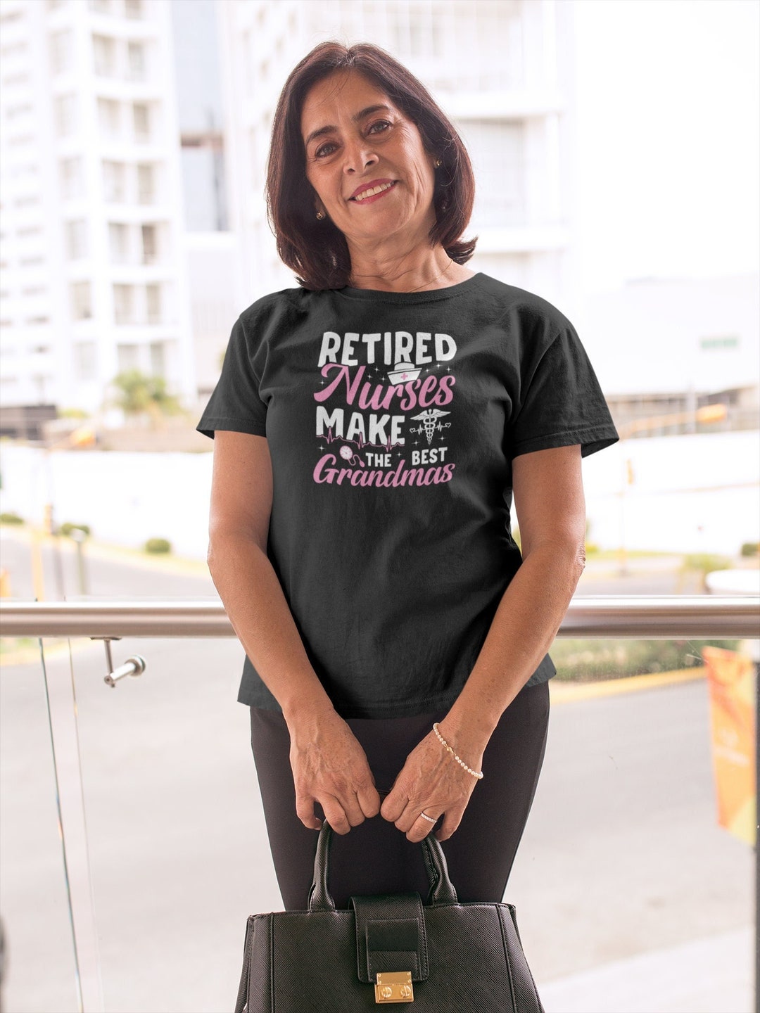 Retired Nurses Make the Best Grandmas Shirt, Funny Retired Nurse Gift ...