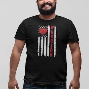 Open Heart Surgery Warrior Shirt, Heart Patients Survivor Shirt ...
