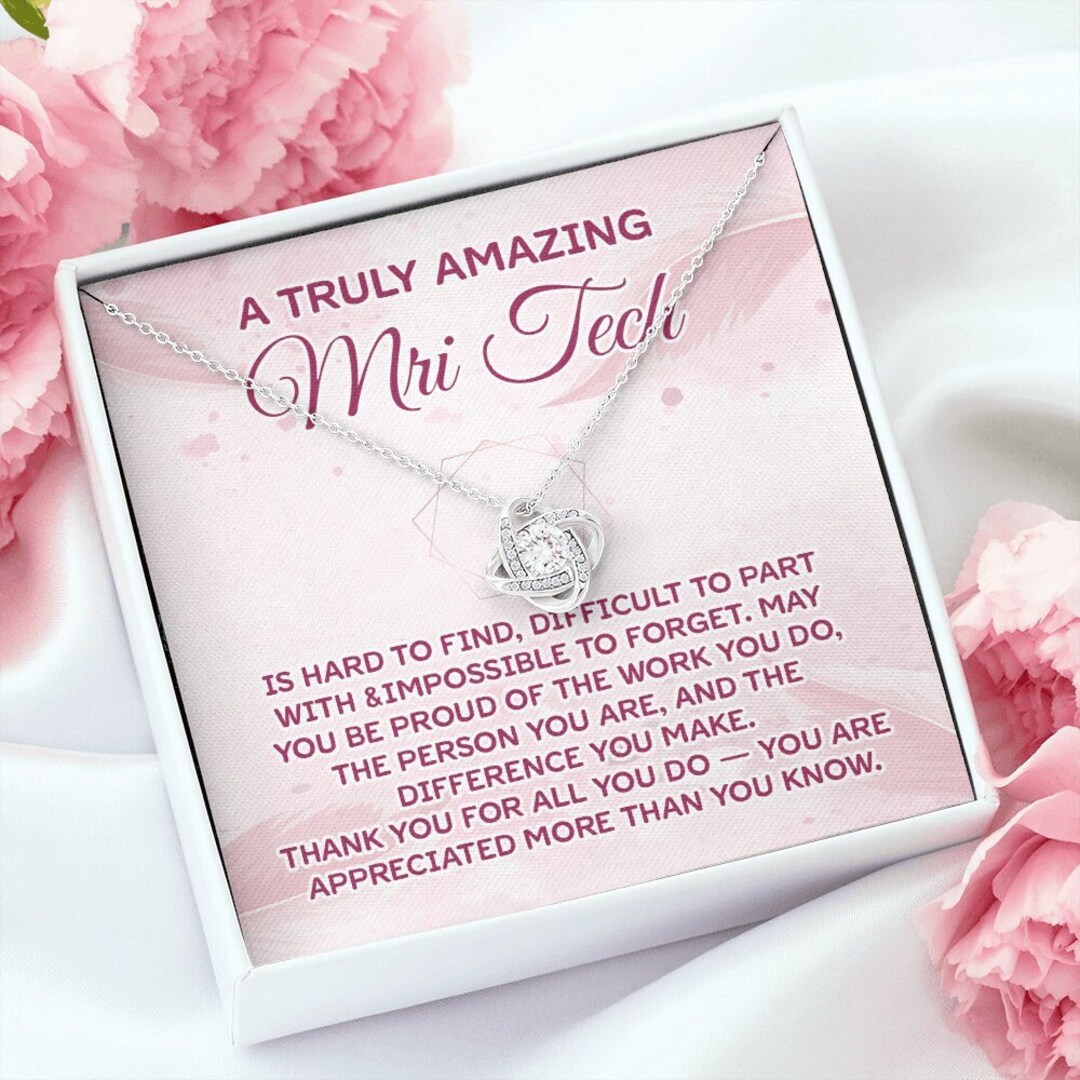 A Truly Amazing MRI Tech Necklace, MRI Technician Gift, Gift for Female ...