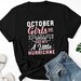 October Girls Are Sunshine Mixed With Little Hurricane Shirt, October ...
