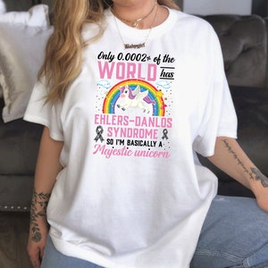 Ehlers Danlos Syndrome Shirt, EDS Syndrome Awareness, Connective Tissue ...