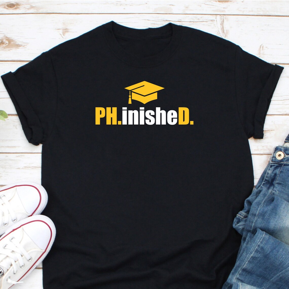 Phinished Shirt Phd Finished Shirt Doctorate Degree Shirt - Etsy