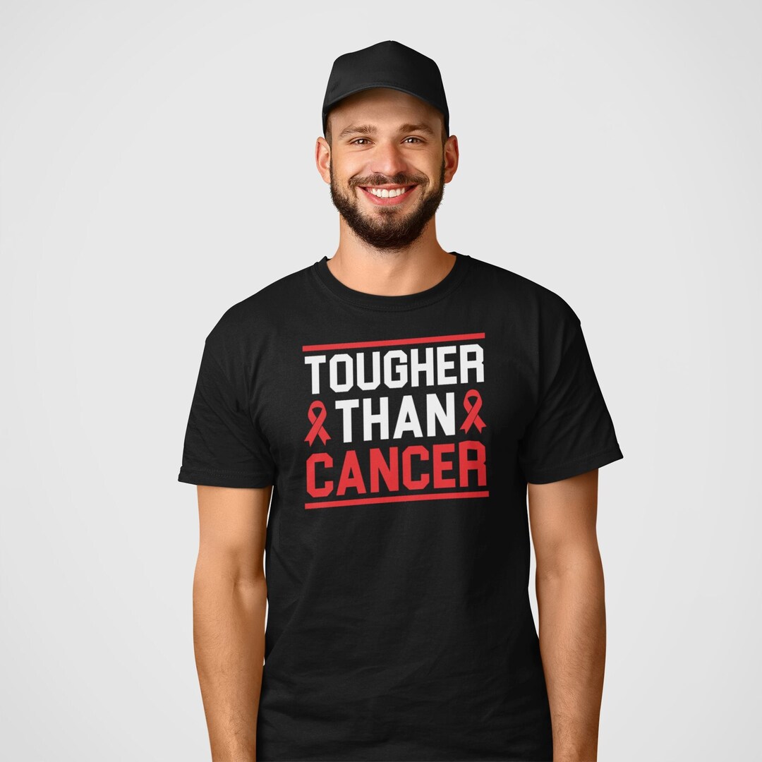 Tougher Than Cancer Shirt, Cancer Survivor Gift, Cancer Survivor Shirt ...