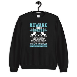 Beware I Ride Horses Shirt, Horse Lover Shirt, Horse Riding Shirt, Horse Tamer Shirt, Horse ...